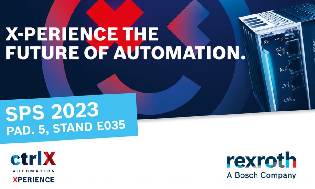 Automazione industriale al centro per Bosch Rexroth a SPS Italia 2023