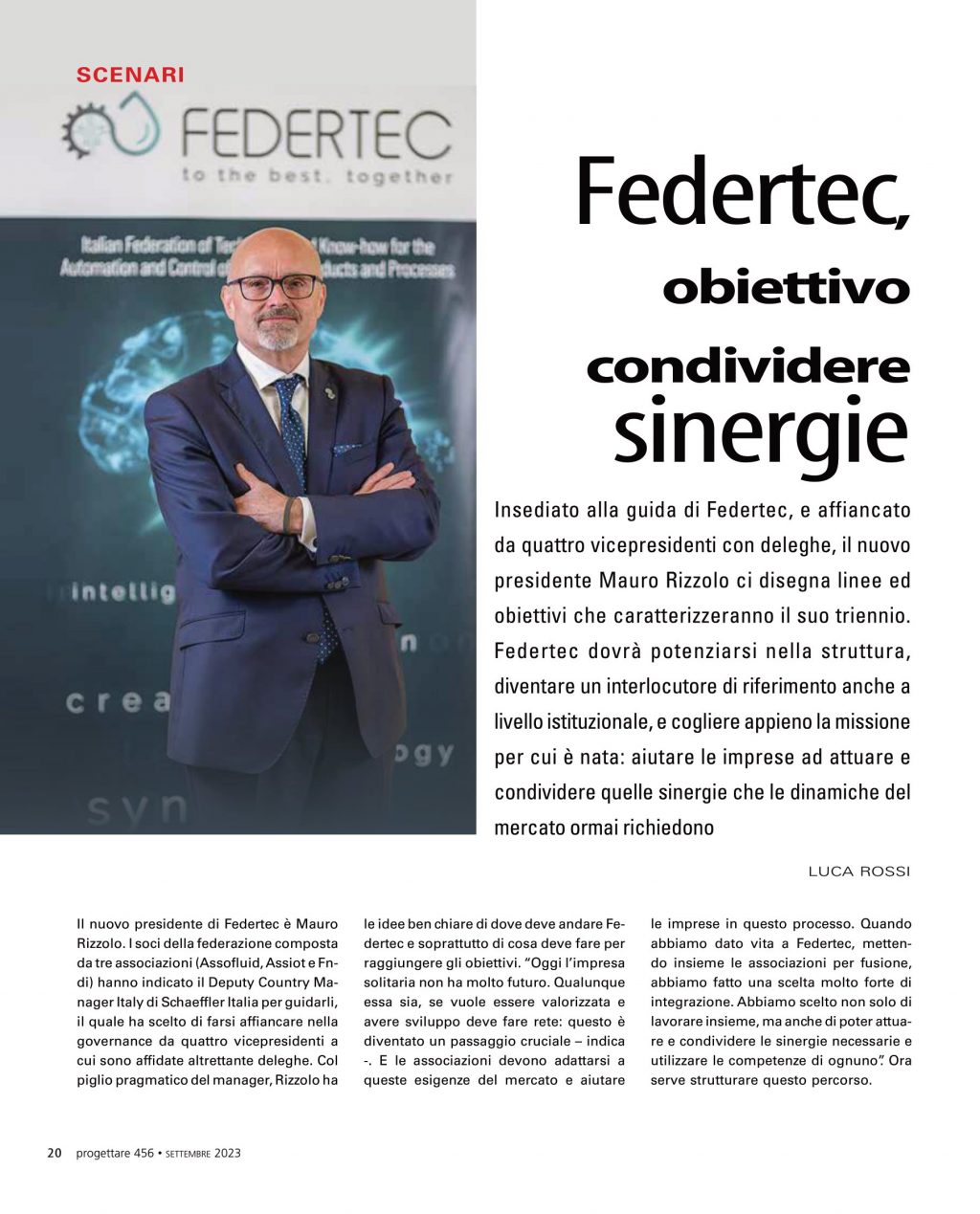 Federtec, obiettivo condividere sinergie - Meccanica Plus