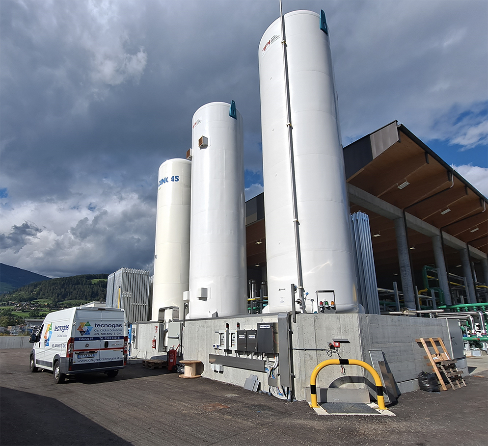 Pompe criogeniche Vanzetti Engineering in impianto di produzione biogas ...