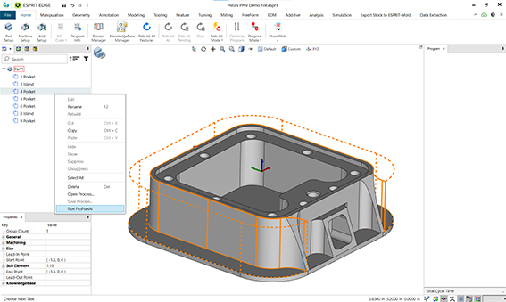 Automazione in AI nella programmazione CAM delle macchine con Hexagon ...
